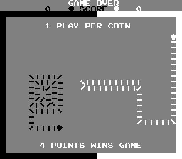 Dominos 1977 Arcade Video Game By Atari Inc