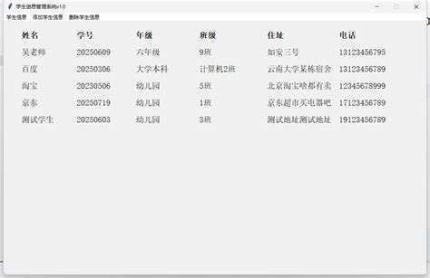 Pythongui之tkinter实现学生信息管理系统（pythontkintercsv读写操作）tkinter学籍管理系统 Csdn博客