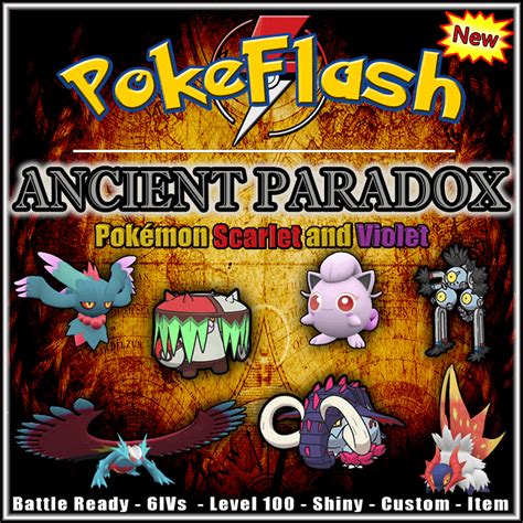 Future Paradox Scarlet And Violet Pokeflash