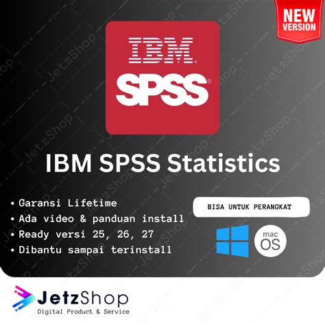 Jual Spss Statistics Analisis Data And Statistik Spss Statistik For