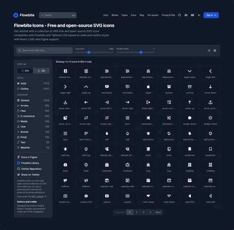 Flowbite Icons 430 Free Svg Icons For Tailwind Css And React