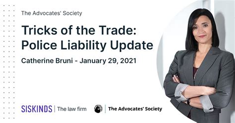 Siskinds Llp Partner Catherine Bruni Had The Opportunity To Present