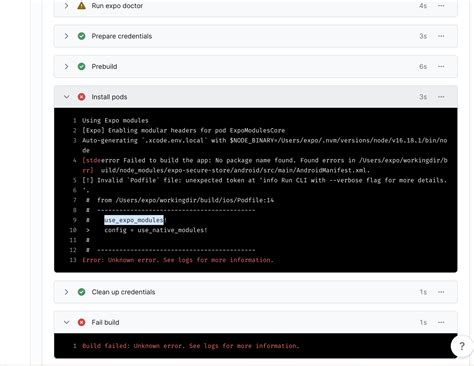 Expo Secure Store Cancelled The Development Build · Issue 23717 · Expoexpo · Github