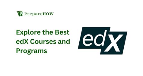 Explore The Best Edx Courses And Programs Preparehow