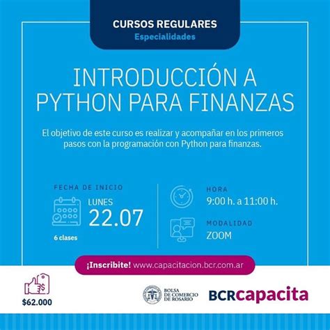 Introducción a Python para Finanzas