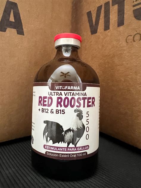 Red Rooster B12 B15 5500 100ml Para Gallos Etsy