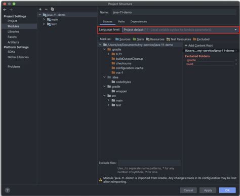 Intellij에서 Openjdk 11 설정하기