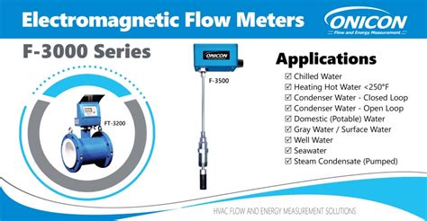 Onicon Incorporated On Linkedin Electromagnetic Flow Meters Onicon