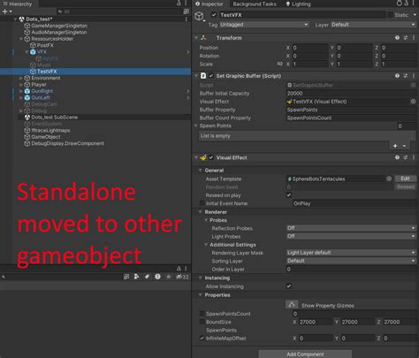High Gpu Usage In Editor Even W Vfx Graphs Not Running Huge Tris Count Bug Or Normal