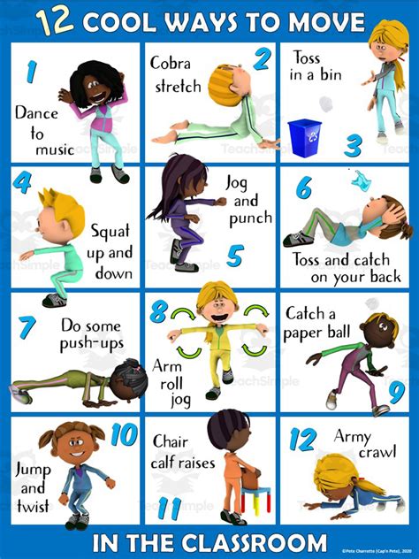 Moving In The Classroom Series Cool Ways To Move Visuals By Teach Simple