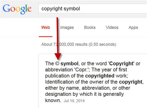 How To Insert The Copyright Symbol On Your Website Website Creation