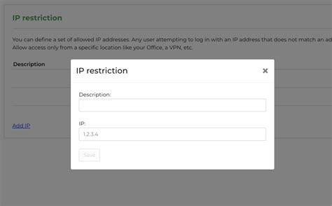 Ip Restriction Onpipeline Help Center