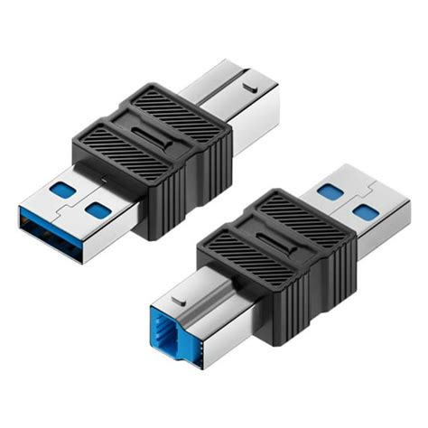 Usb Printer Adapter Usb B 3 0 Converter Plug And Play Connector High Speed Data Transfer