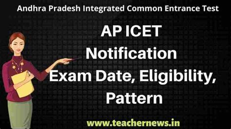 TG ICET TS ICET Notification Application Form Exam Dates Out Eligibility Process