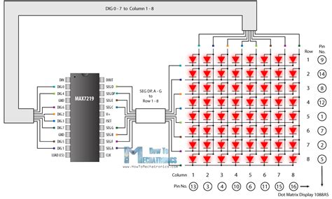 Diy 10x6 Led Matrix And Max7219 General Guidance Arduino Forum