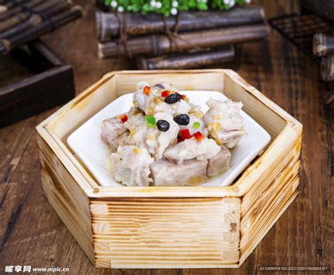 蒜香蒸排骨摄影图其他餐饮美食摄影图库昵图网