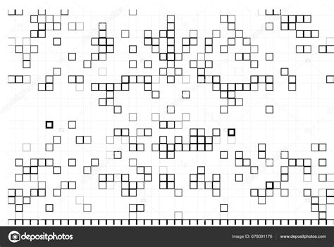 Black White Pixel Pattern Background Stock Vector By ©toluk 678091176