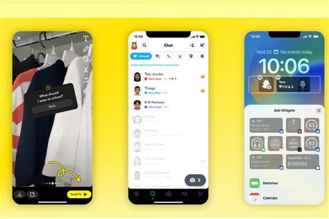 Snapchat Update Adds Lock Screen Widgets Chat Shortcuts And More