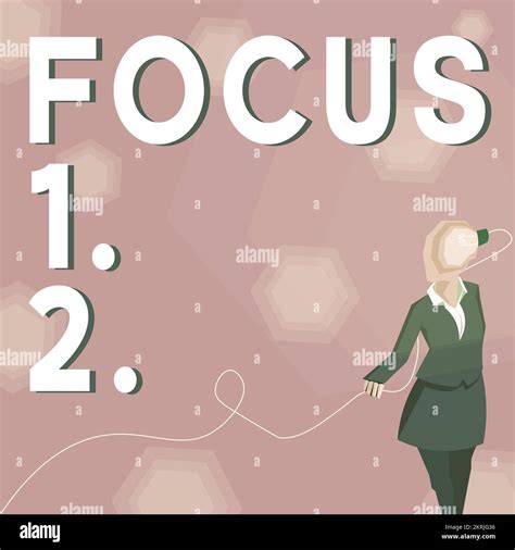 Writing Displaying Text Focus Business Idea State Quality Of Having Or Producing Clear Visual