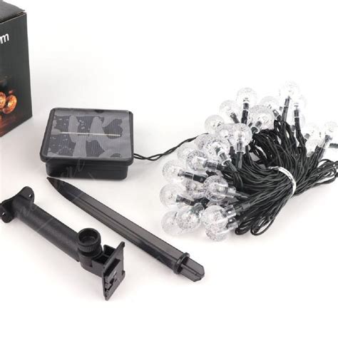 더리빙 N8292b8f529 태양광 Led 버블전구 50구 7m 장식 인테리어 홈플러스 택배배송