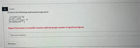 Perform The Following Mathematical