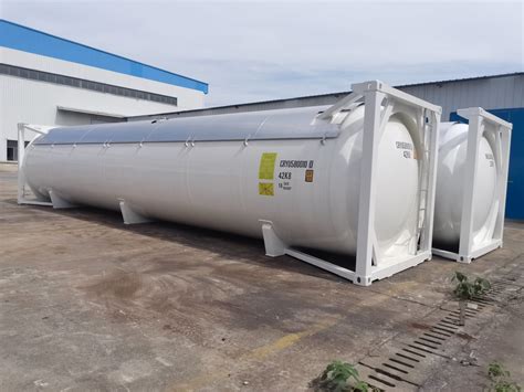 International Asme Certified 40 Ft T50 Lpg Tank Container Iso Lpg