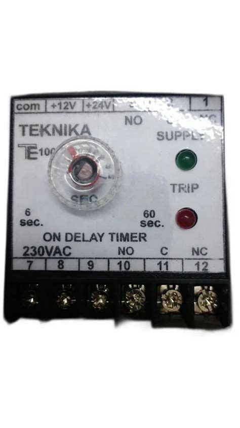 Teknika On Delay Timer At ₹ 450piece Time Delay Relay In New Delhi