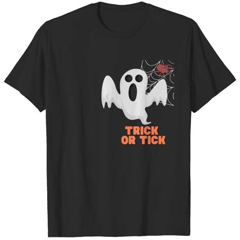Halloween Scary Trick Or Tick Cute Ghosts T Shirts Sold By Exertion Nari Sku 66188355