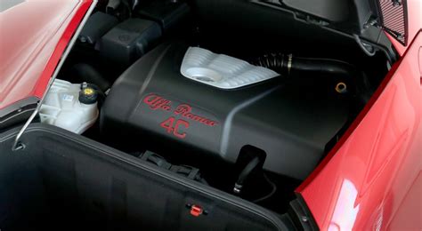 Alfa Romeo 4c Engine Bay