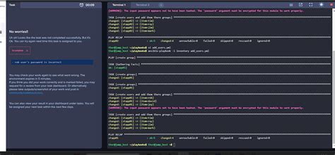 Error When Trying To Complete Ansible Usersyaml Task Kodekloud
