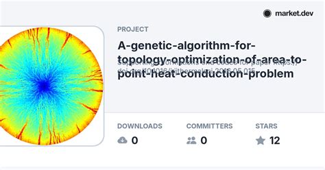 A Genetic Algorithm For Topology Optimization Of Area To Point Heat Conduction Problem