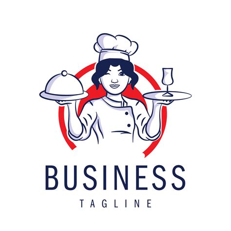 Female Chef Logo Design