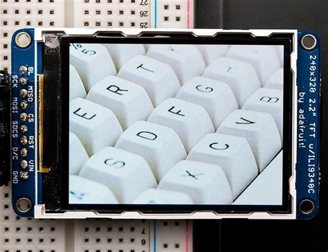 Nettigo 22 Tft Breakout Board With Microsd Slot Adafruit Id1480