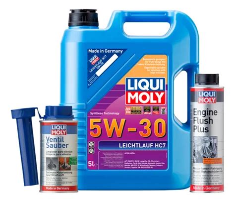 Paquete Leichtlauf Hc7 5w30 Ventil Sauber Liqui Moly | Envío gratis