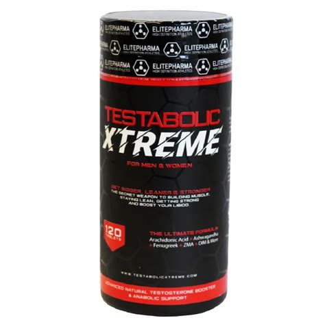 Precursor De Testosterona Testabolic Xtreme 120 Tabletas