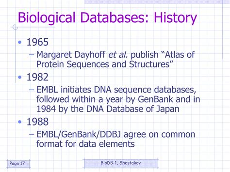 Biological Database Systems Ppt Databases Computer Software And Applications