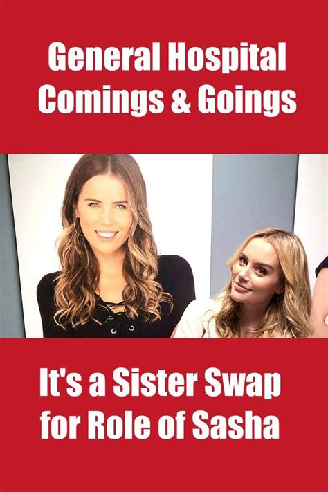General Hospital Comings And Goings Helena Mattsson Subs For Sis Sofia