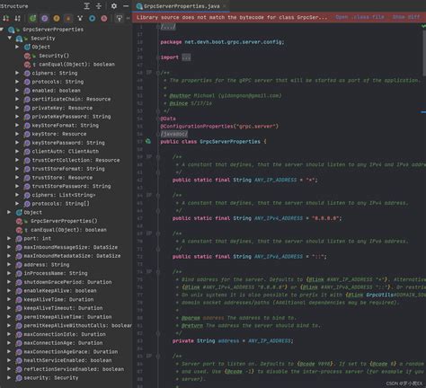 grpc与springboot集成 grpc spring boot starter csdn博客