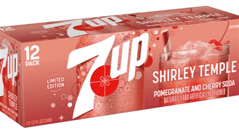 7up Fizzes Up The Holidays With Ready To Drink Shirley Temple Soda