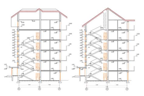 Cross Section House Plan