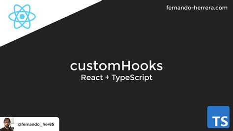 React Typescripts Customhooks Youtube