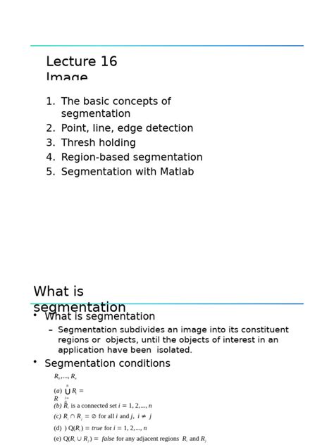 Cp467 12 Lecture17 Segmentation Pdf Image Segmentation Computer
