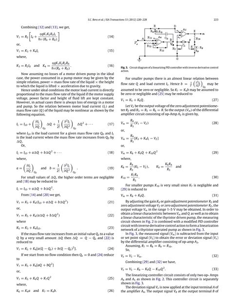 An Opto Isolator Based Linearization Technique Of A Typical Thyristor Driven Pump Pdf