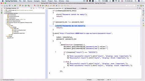 Password Reset In Rest Api 11 Javascript Business Logic Youtube