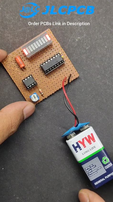 Led Flasher Circuit Using Optocoupler Jlcpcb 2 For 1 8 Layer Pcbs From