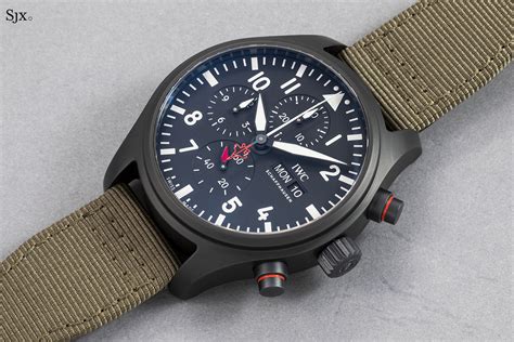 Hands On Iwc Pilots Watch Chronograph Top Gun Sfti” Sjx Watches