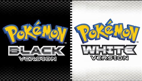Pokemon Black And White Logo Logodix