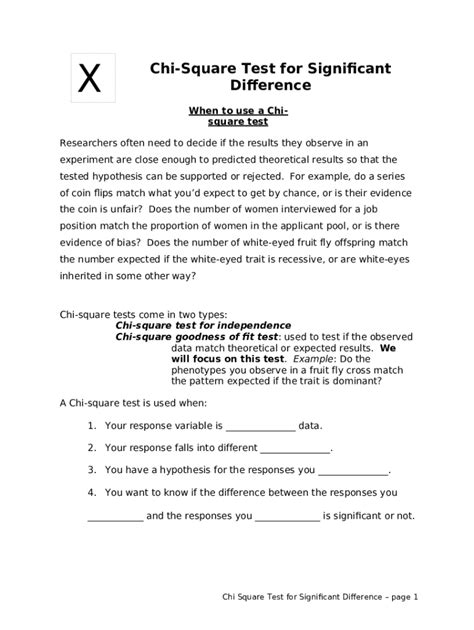 Chi Square 2 Statistic What It Is Examples How And