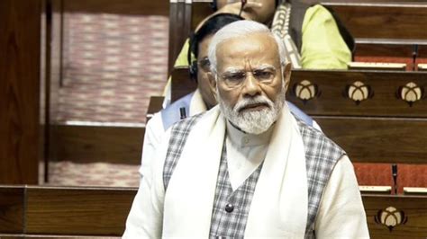 Pm Modi Speechpm Modi Speech In Rajya Sabha Motion Of Thanks On The