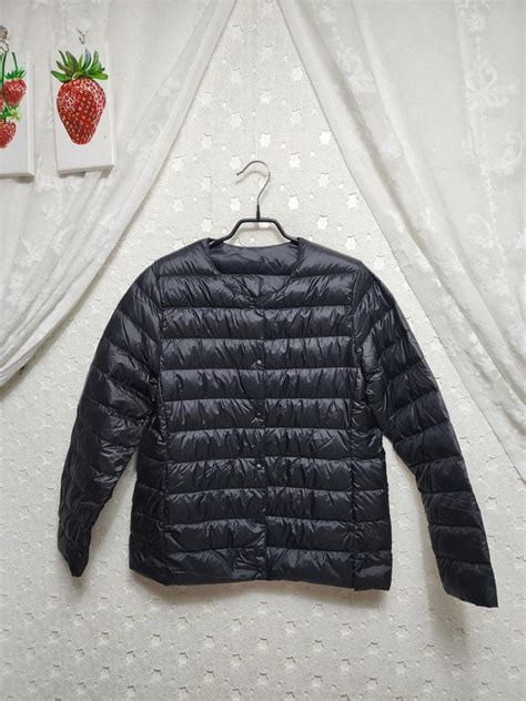 엘르 덕다운 경량패딩 여성100~105 헬로마켓